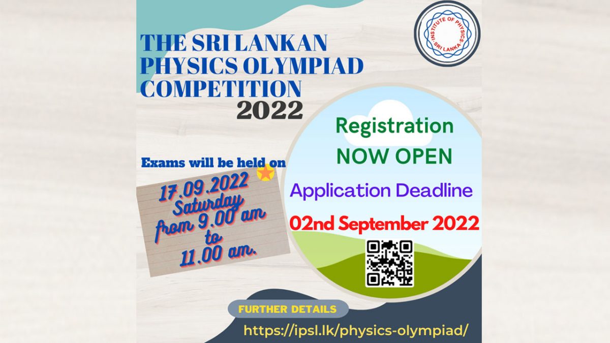Physics Olympiad – 2023 – Institute of Physics Sri Lanka